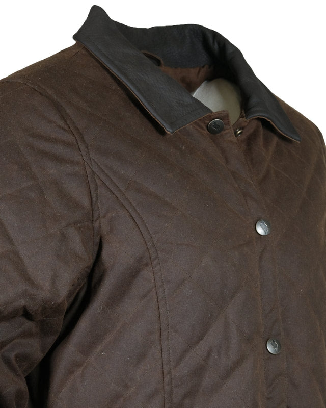 Women’s Oilskin Barn Jacket – OutbackTrading.com
