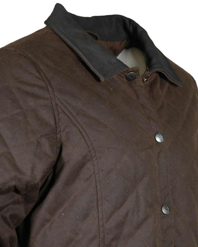 Women’s Oilskin Barn Jacket – OutbackTrading.com