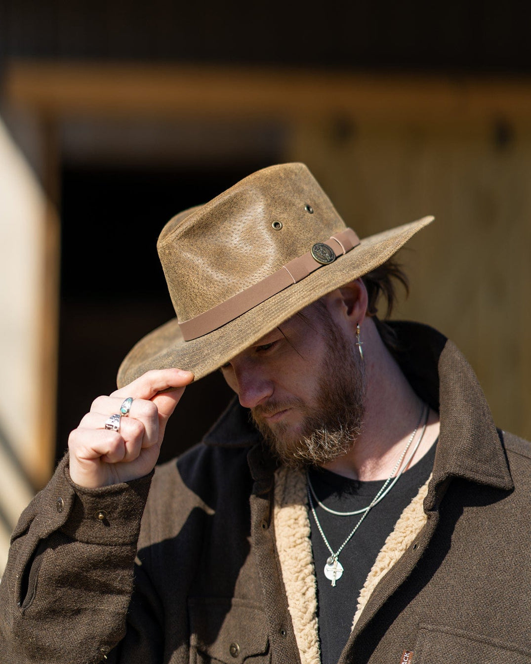 Leather Kodiak | Leather Hats by Outback Trading Company ...