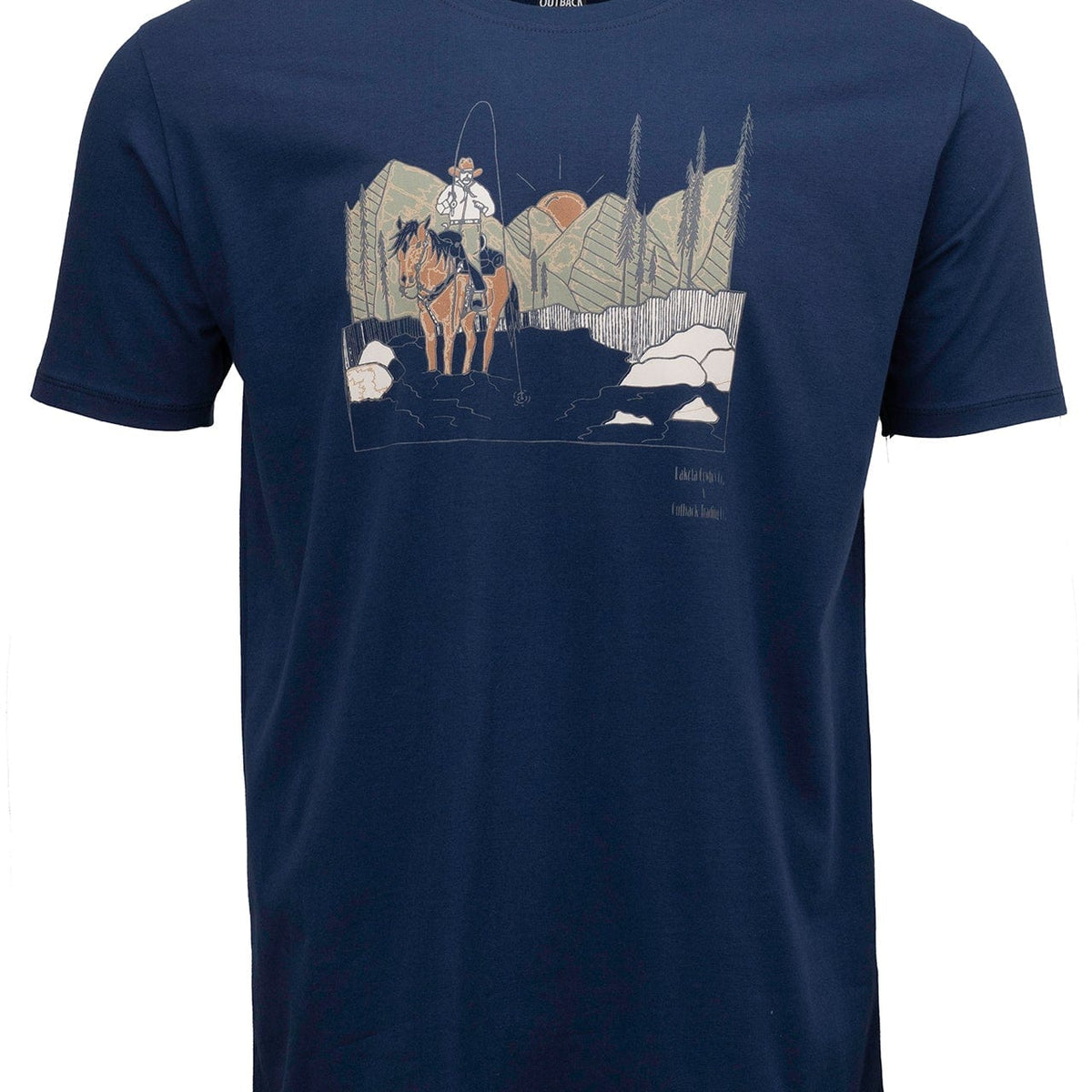 Tackle And Spurs Tee – OutbackTrading.com