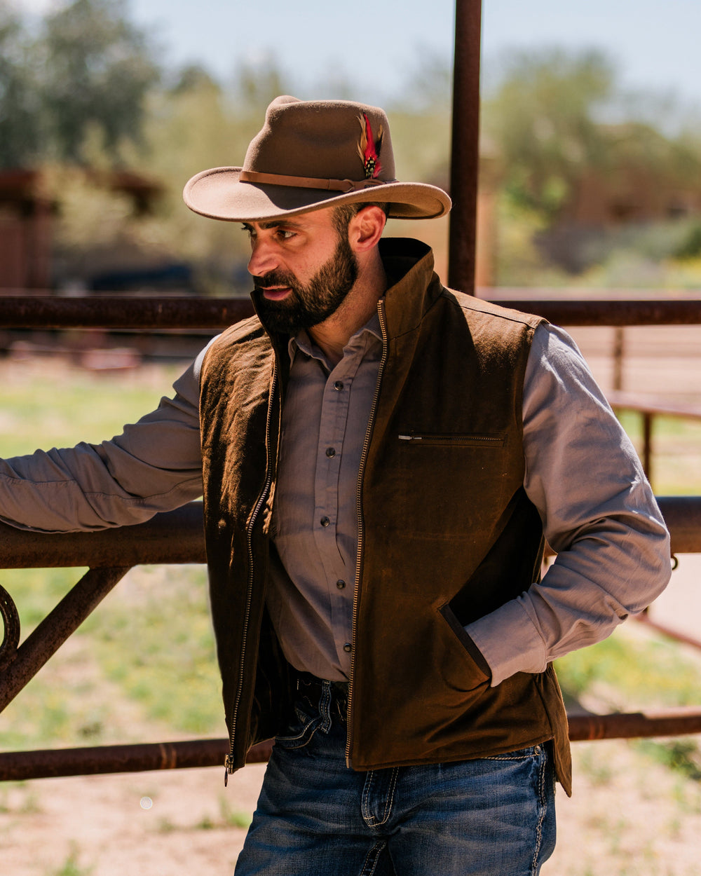 Oilskin Vests - Outback Trading Company – OutbackTrading.com